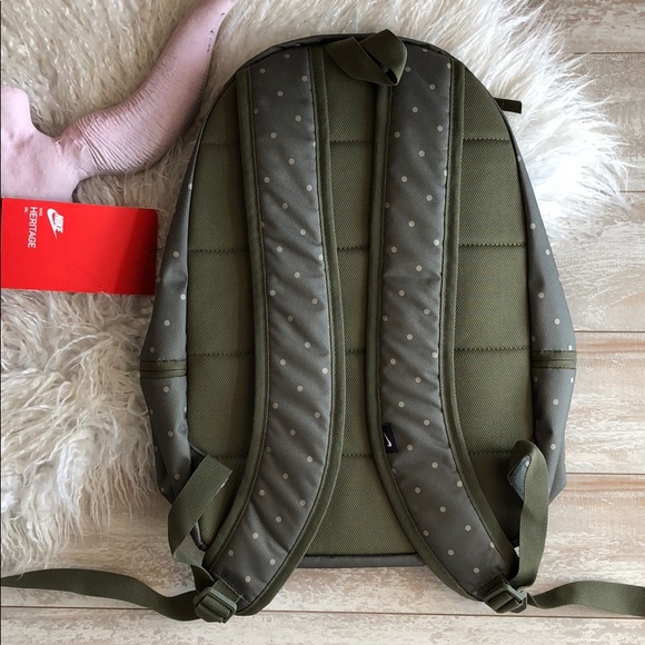 Nike | Bags | Nwt Nike Heritage Polka Dot Backpack | Poshmark